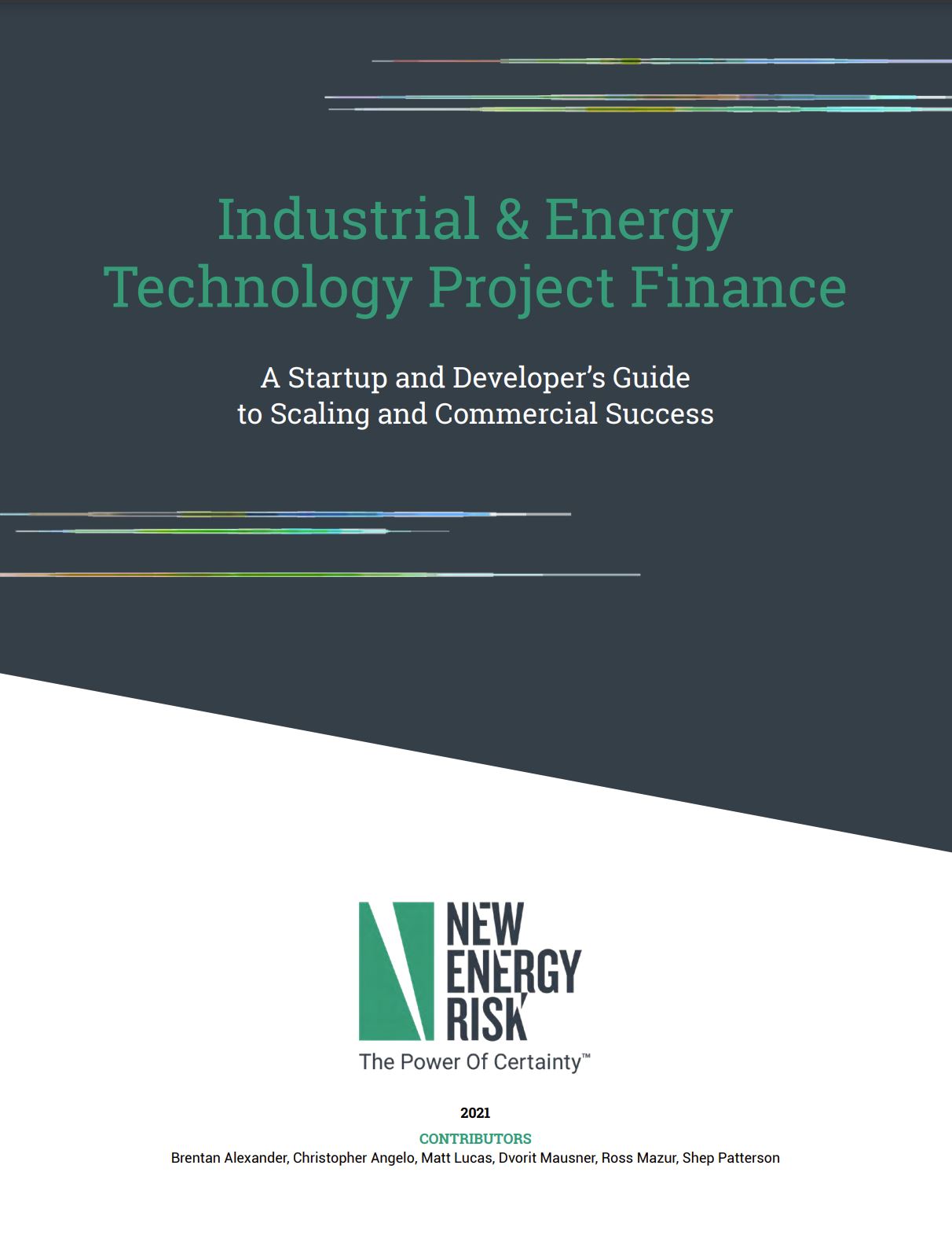 Project Finance Guide – New Energy Risk